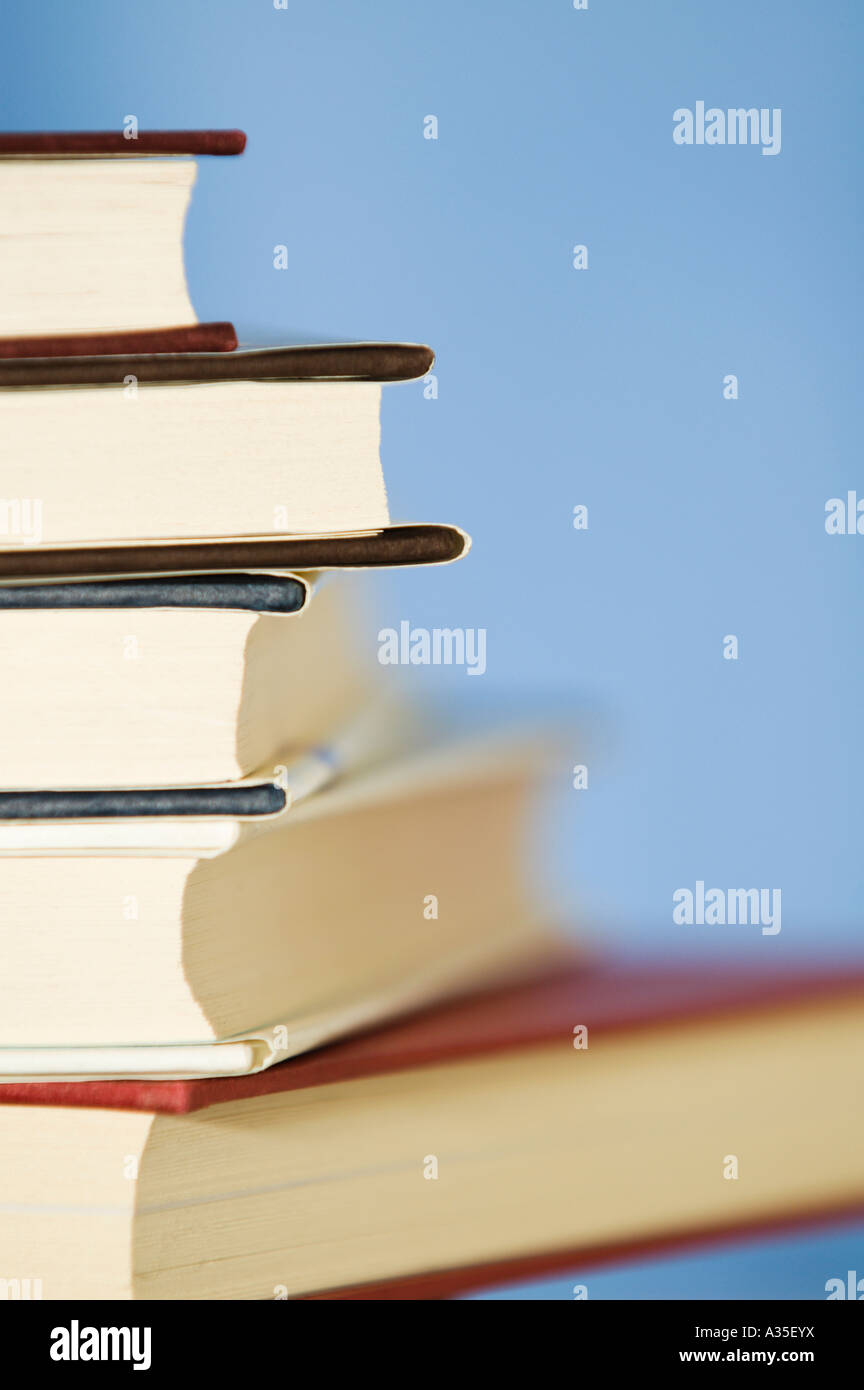 stack of books Stock Photo - Alamy