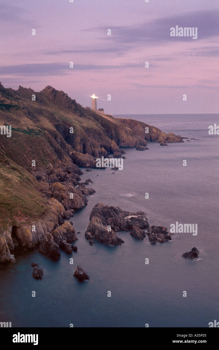 Start Point lighthouse South Devon England UK Stock Photo - Alamy