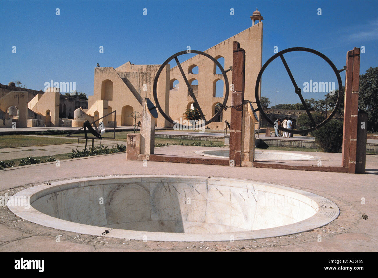 Jantar Mantar, astronomical observatory, Delhi, India, Indian ...