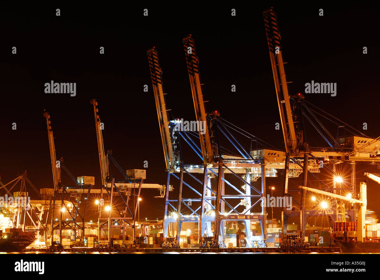 Container ship malta freeport hi-res stock photography and images - Alamy