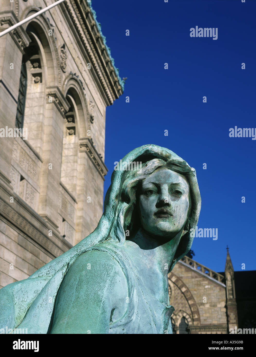 Boston public library outside hi-res stock photography and images - Alamy