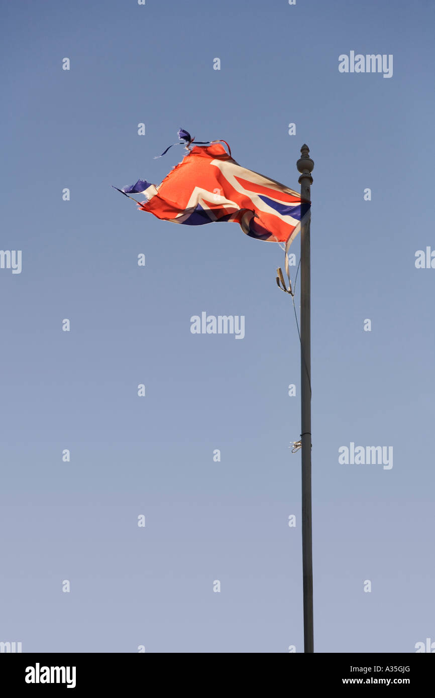 flag in tatters Stock Photo - Alamy