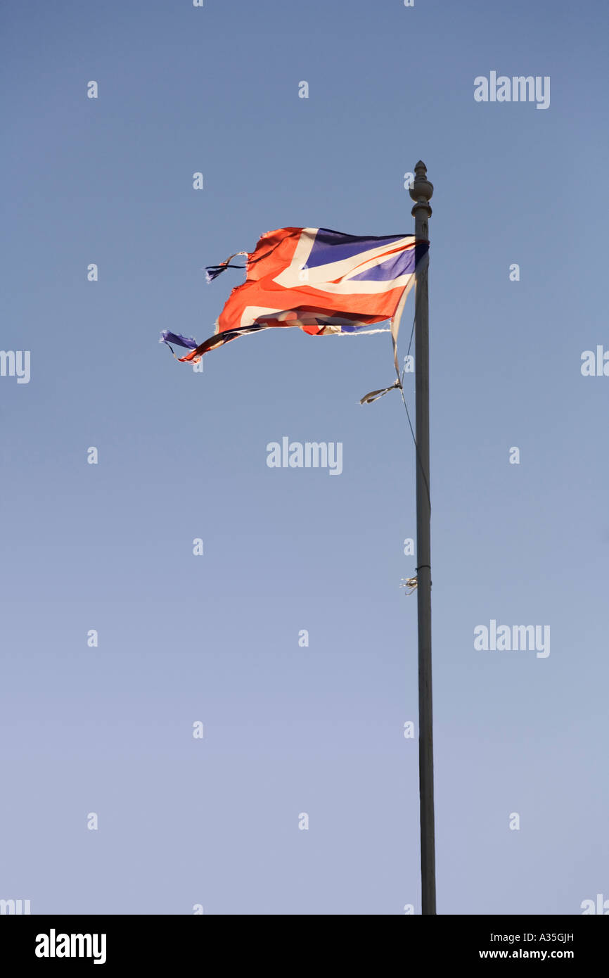 flag in tatters Stock Photo - Alamy