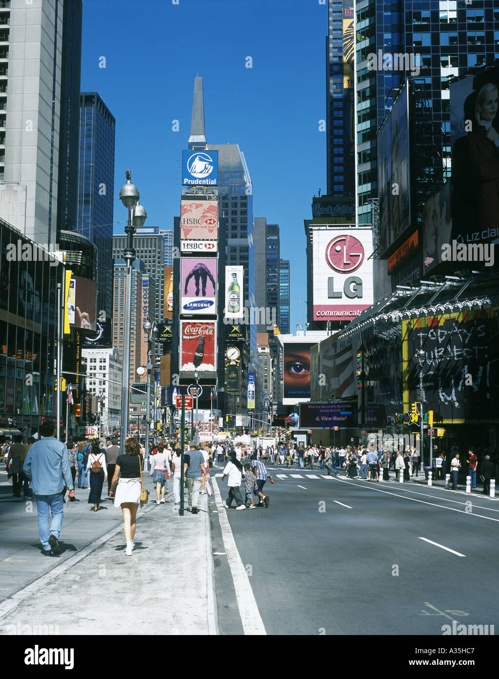 Times Square in New York City Stock Photo - Alamy