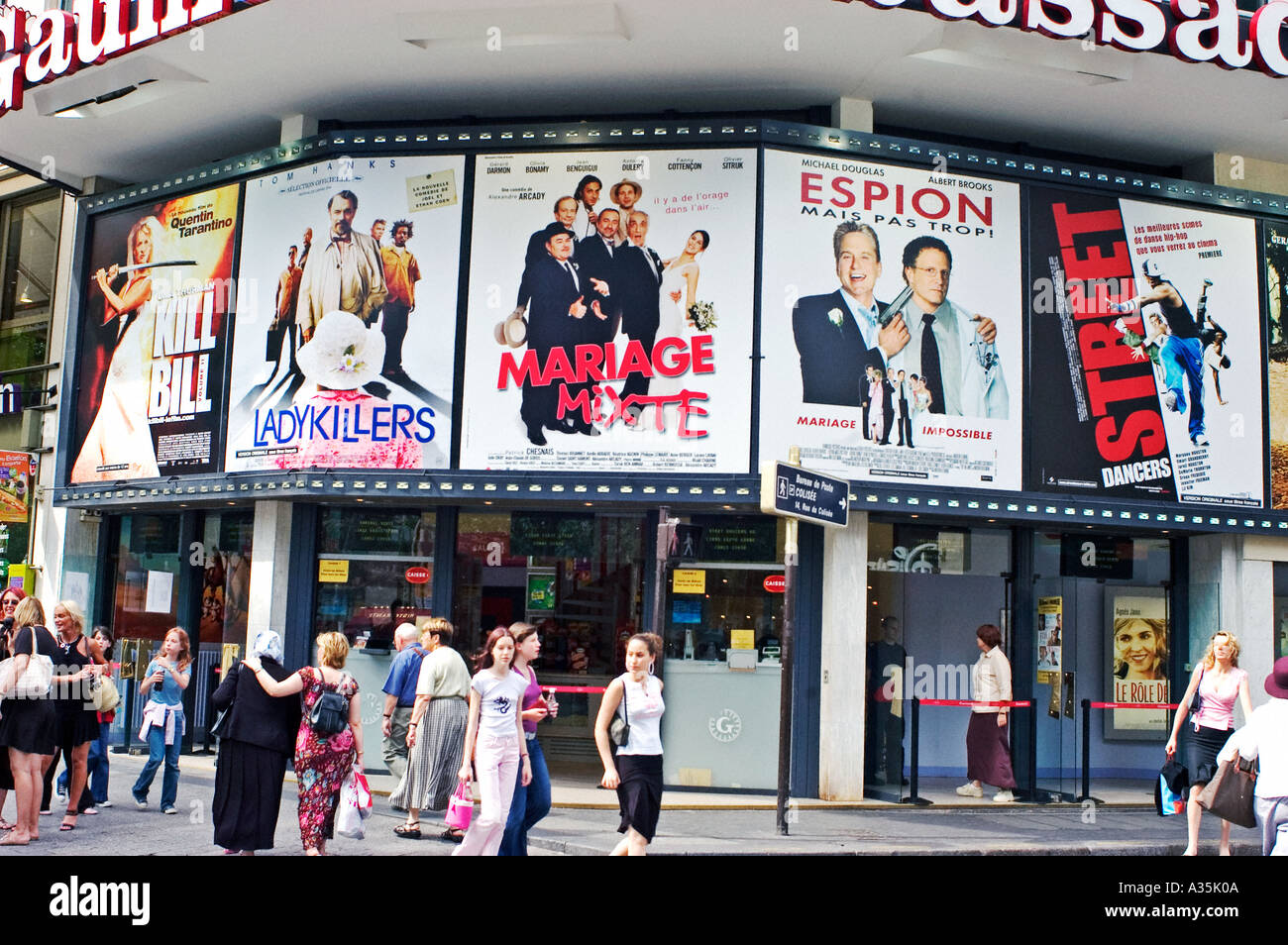 Film posters french cinema theater hi-res stock photography and images - Alamy