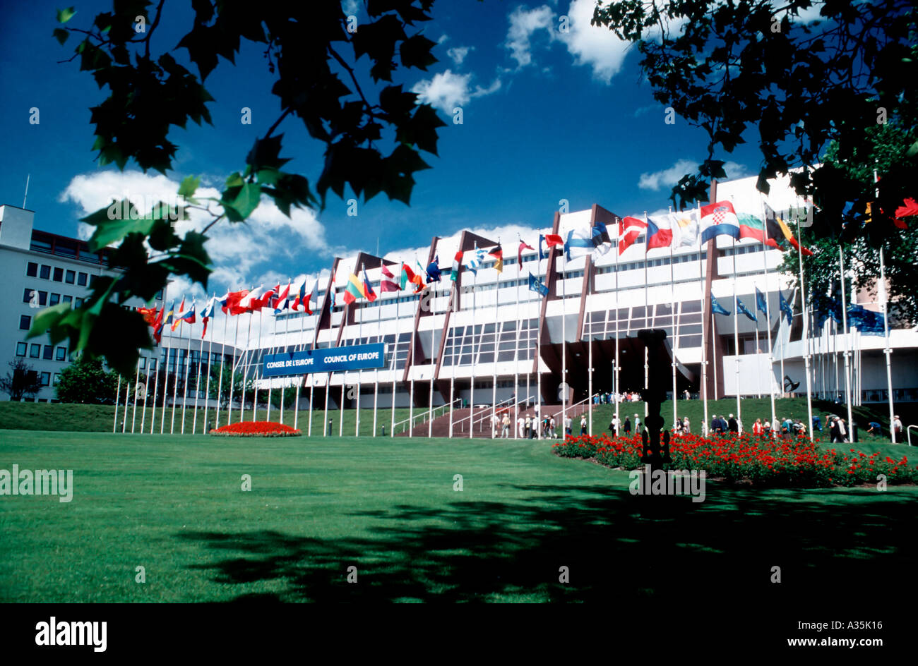 Strasbourg France, Council Of Europe, office Building "European ...