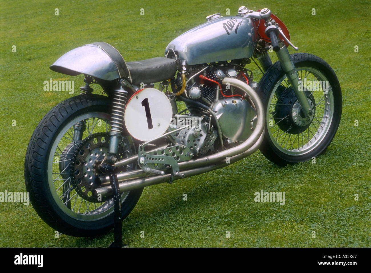 Vincent Nero classic racing sprint motorcycle Stock Photo - Alamy