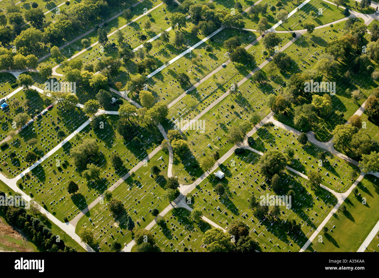 Aerial view neighborhood in kearney hi-res stock photography and images ...