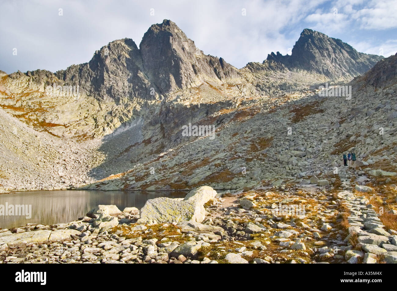 Mountain scenery in High Tatras Stock Photo - Alamy
