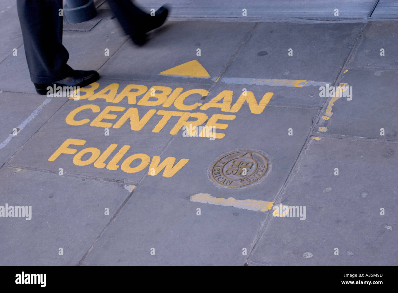 Signage barbican hi-res stock photography and images - Alamy
