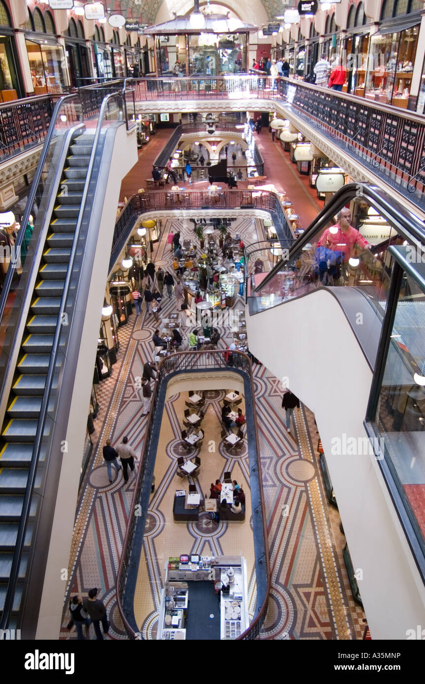 Interior of a large shopping mall Stock Photo - Alamy