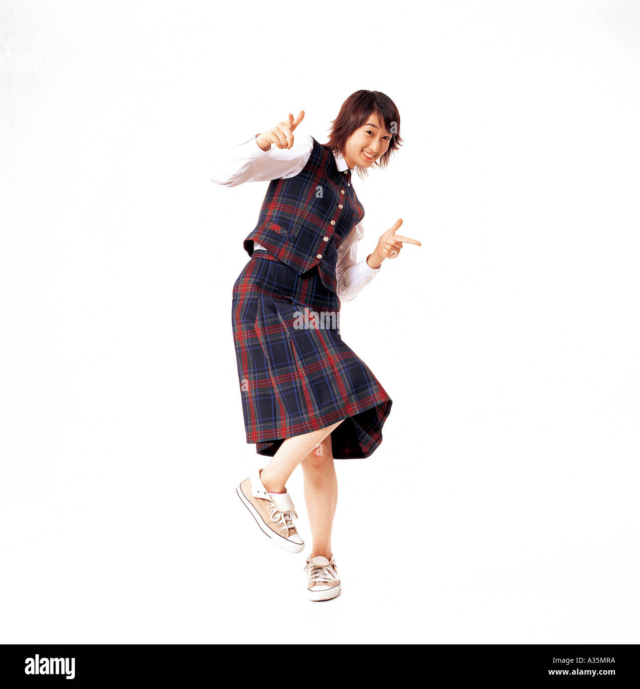 School photo with the uniform Cut Out Stock Images & Pictures - Alamy