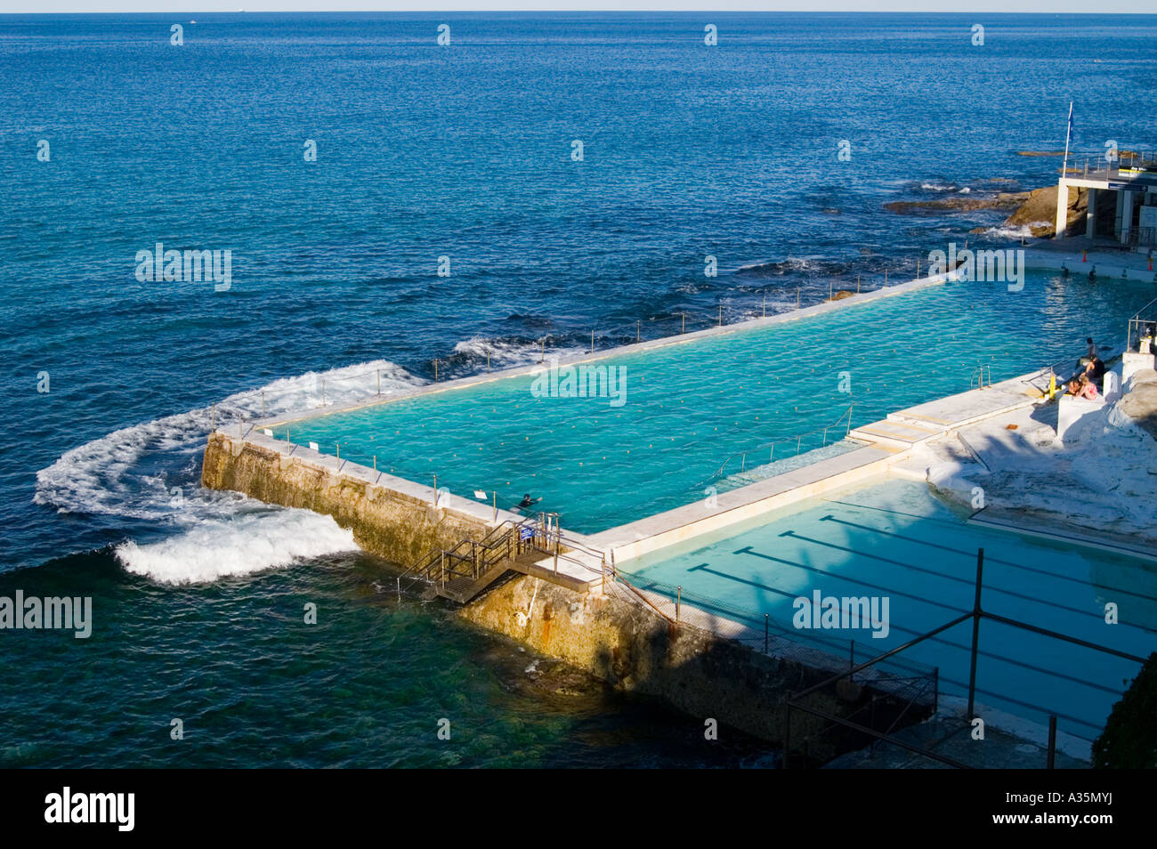 Bondi Beach swimming club Stock Photo - Alamy