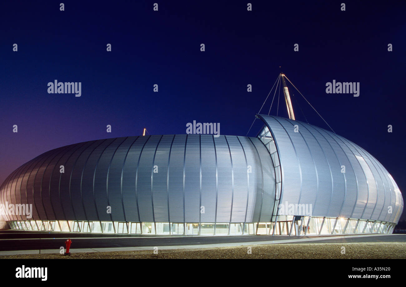Zenith of Rouen France by Bernard Tschumi Stock Photo - Alamy