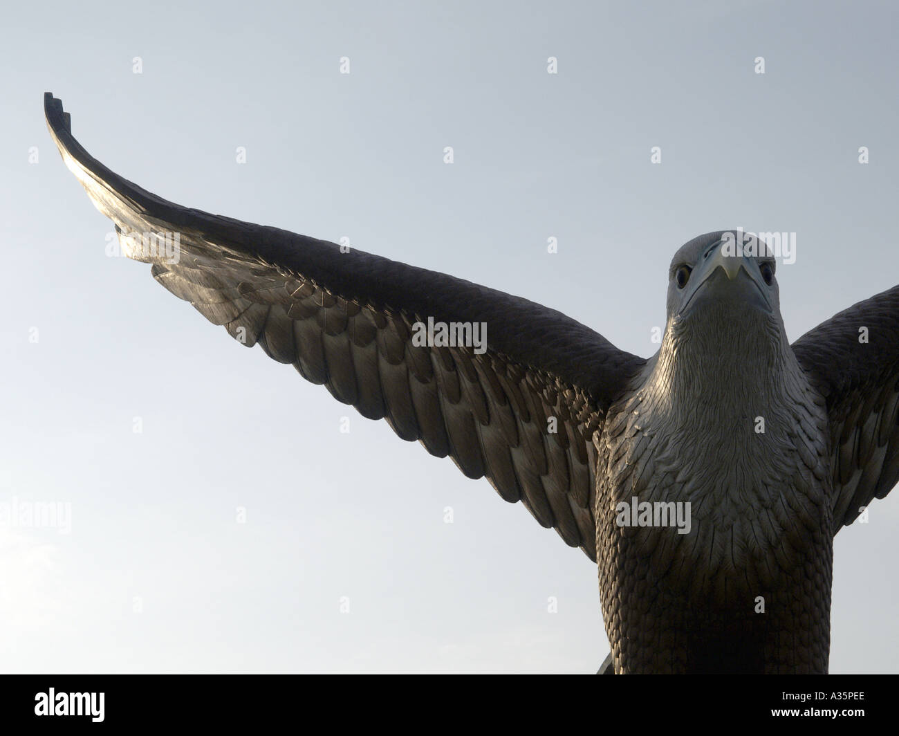 EAGLE SCULPTURE AT EAGLE SQUARE KUAH KANGKAWI MALAYSIA Stock Photo - Alamy