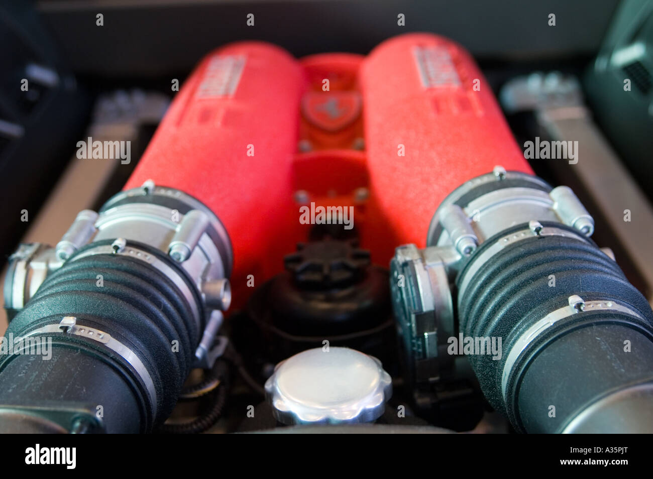 Ferrari engine hi-res stock photography and images - Alamy