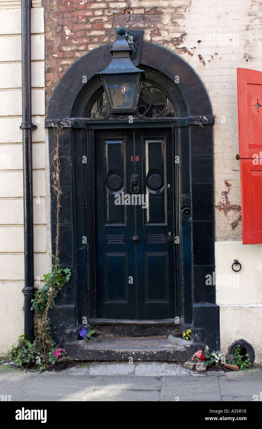 Dennis Severs House Front Door Folgate Street Spitalfields London ...