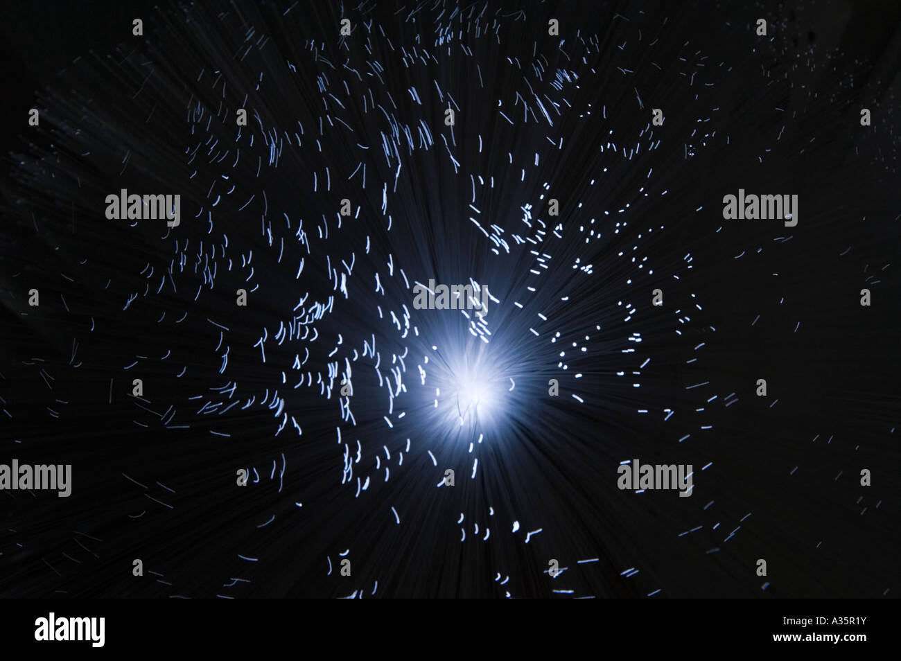 fiber glass galaxy Stock Photo - Alamy