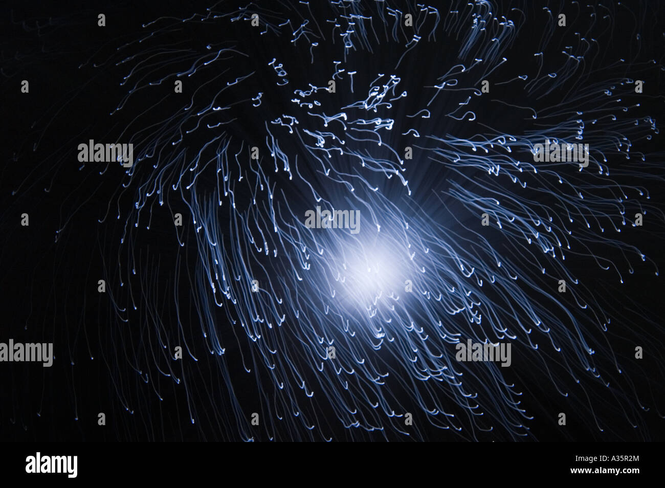 fiber glass galaxy Stock Photo - Alamy