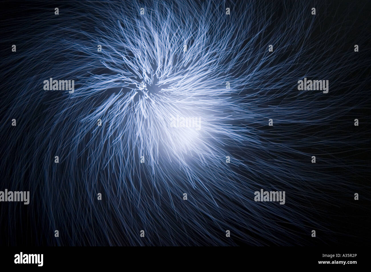 fiber glass galaxy Stock Photo - Alamy