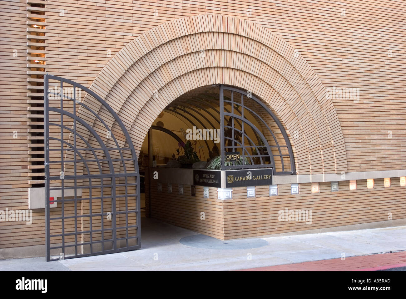 Xanadu Gallery 140 Maiden Lane San Francisco California USA Stock Photo ...