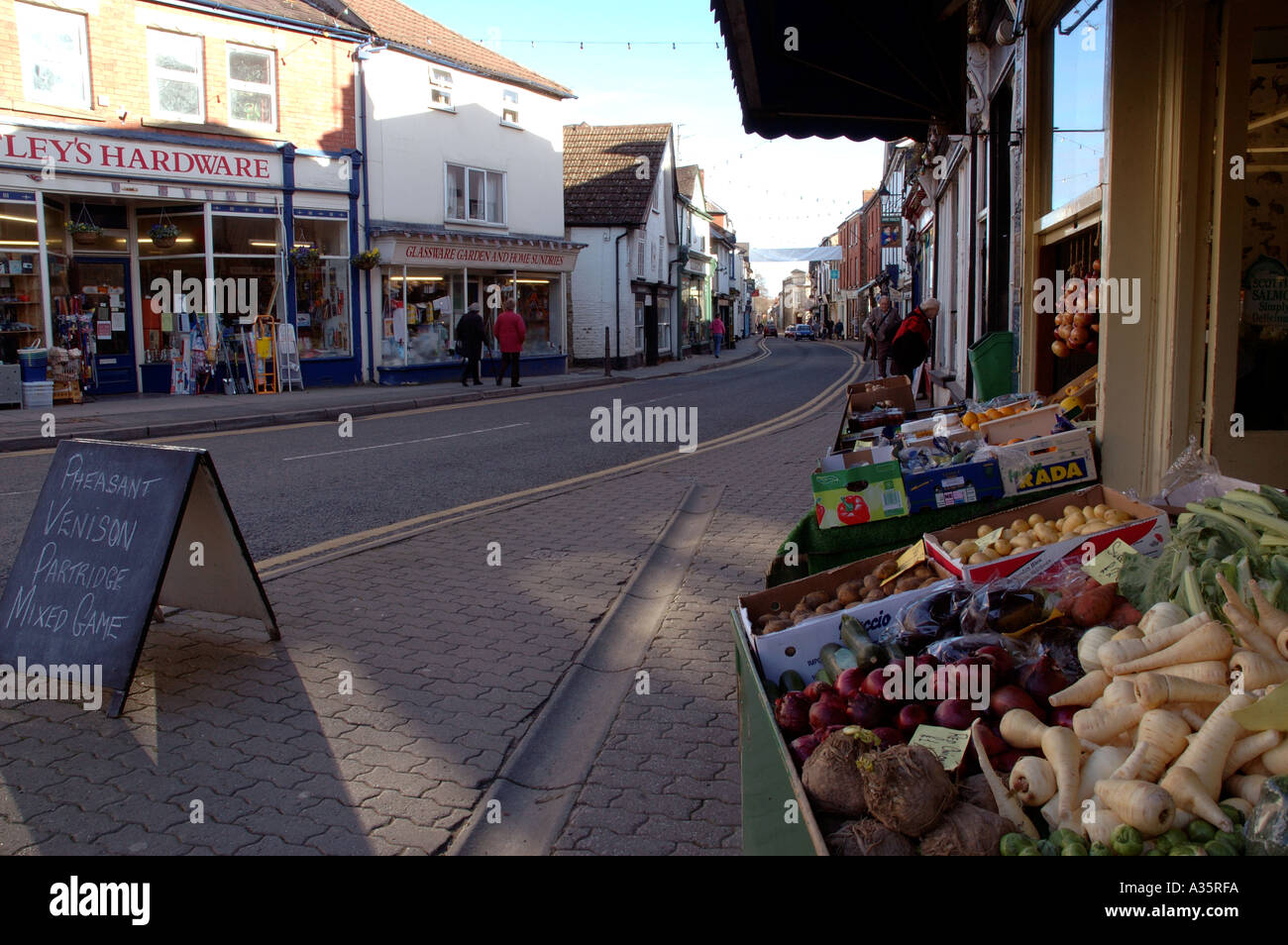Kington town herefordshire hi-res stock photography and images - Alamy