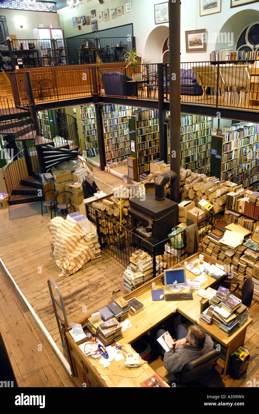 Leakeys Bookshop in the City of Inverness in the Highlands Scotland ...
