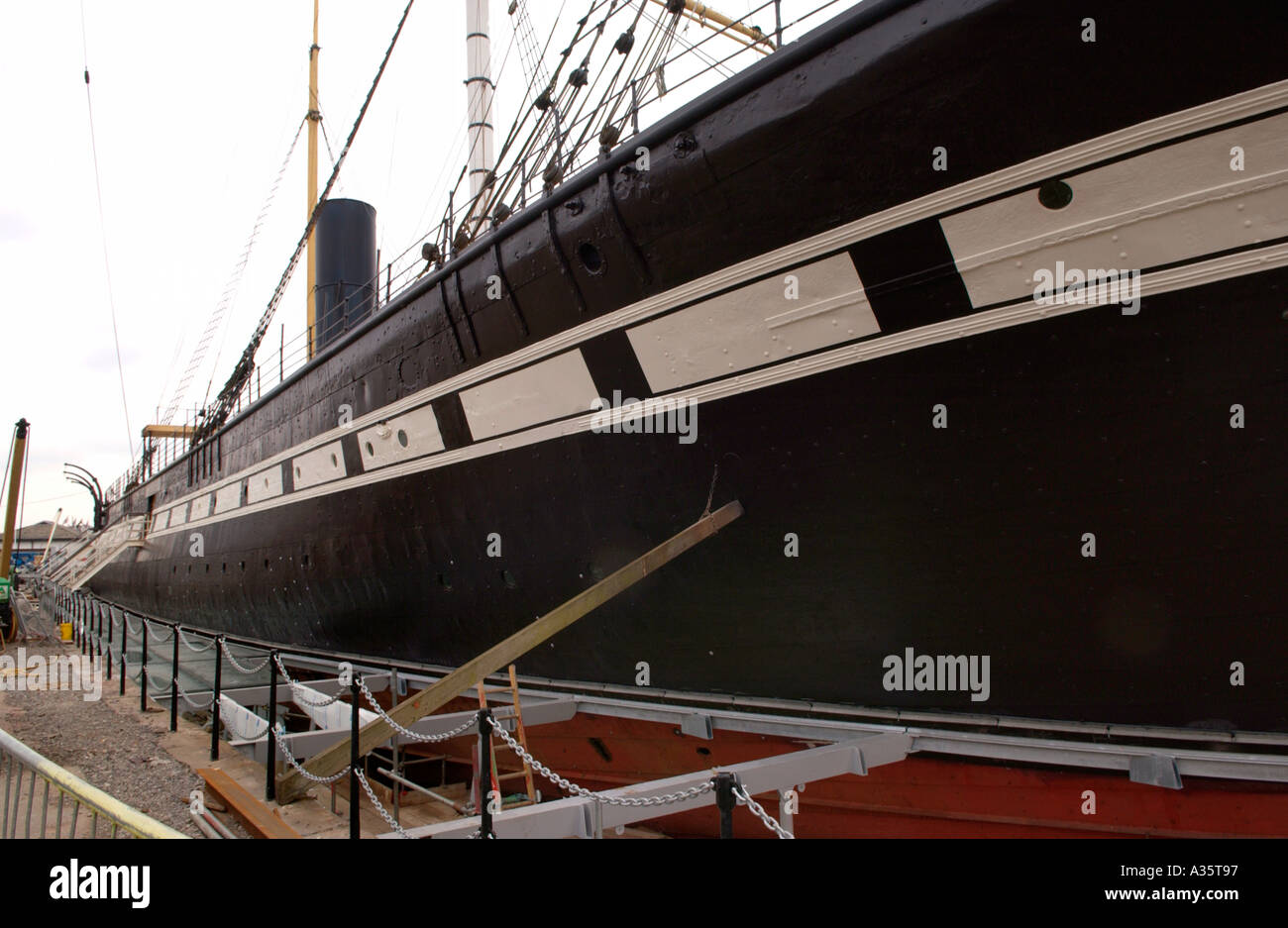 SS Great Britain built by Victorian engineer Isambard Kingdom Brunel ...
