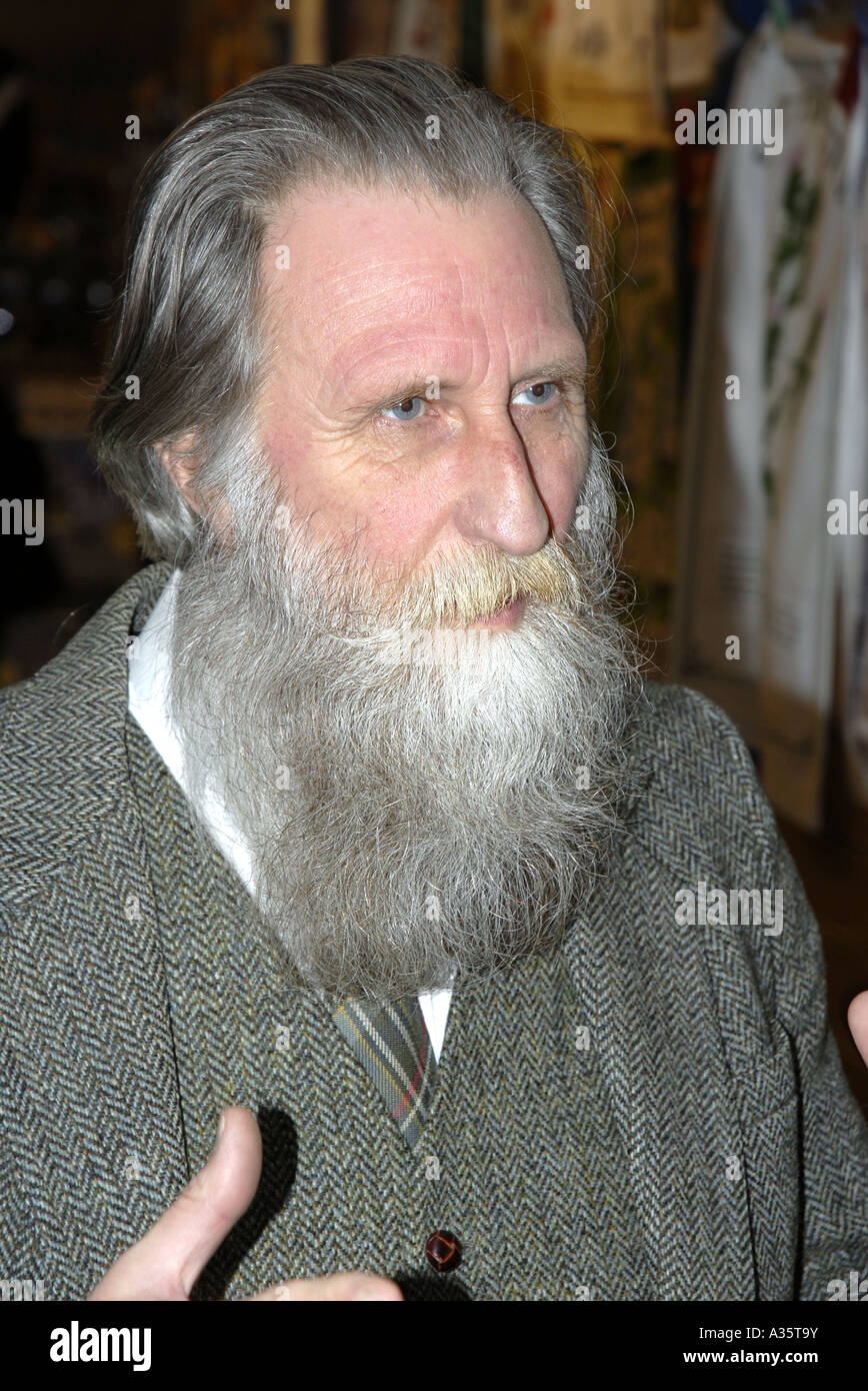 Adrian Shine at the Official Loch Ness Exhibition centre at ...