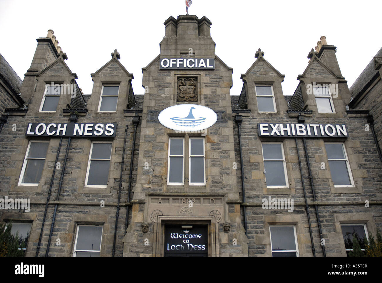 The Official Loch Ness Exhibition Centre At Drumnaddrochit In The