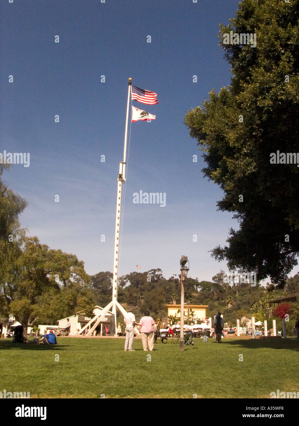 Old flag pole hi-res stock photography and images - Alamy