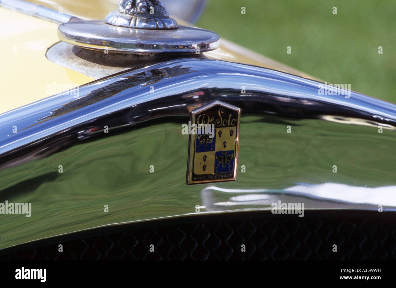 Desoto car badge of 1929. American car manufacturer 1928 to 1960 Stock ...