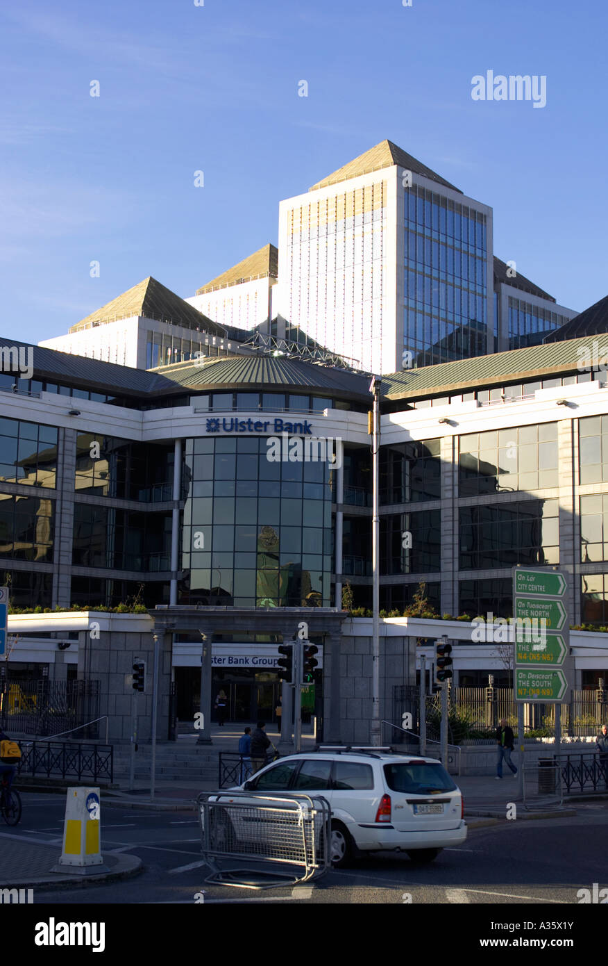 ulster bank headquarters at Georges Quay Dublin Stock Photo - Alamy