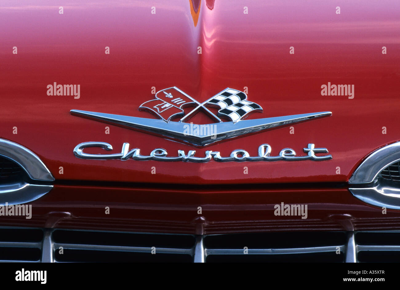 Classic Chevrolet Logos High Resolution Stock Photography and Images ...