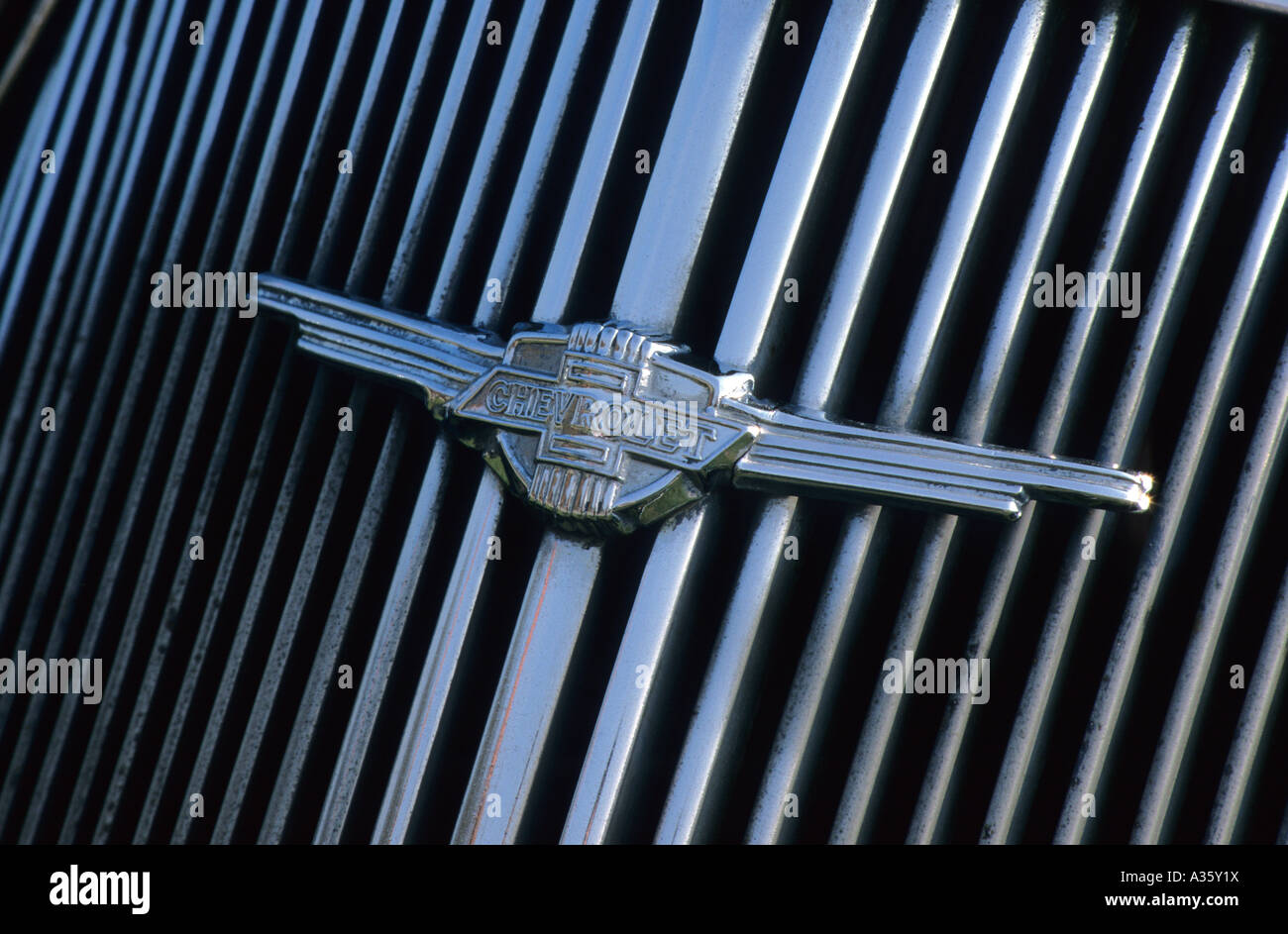 Classic chevrolet badges hi-res stock photography and images - Alamy