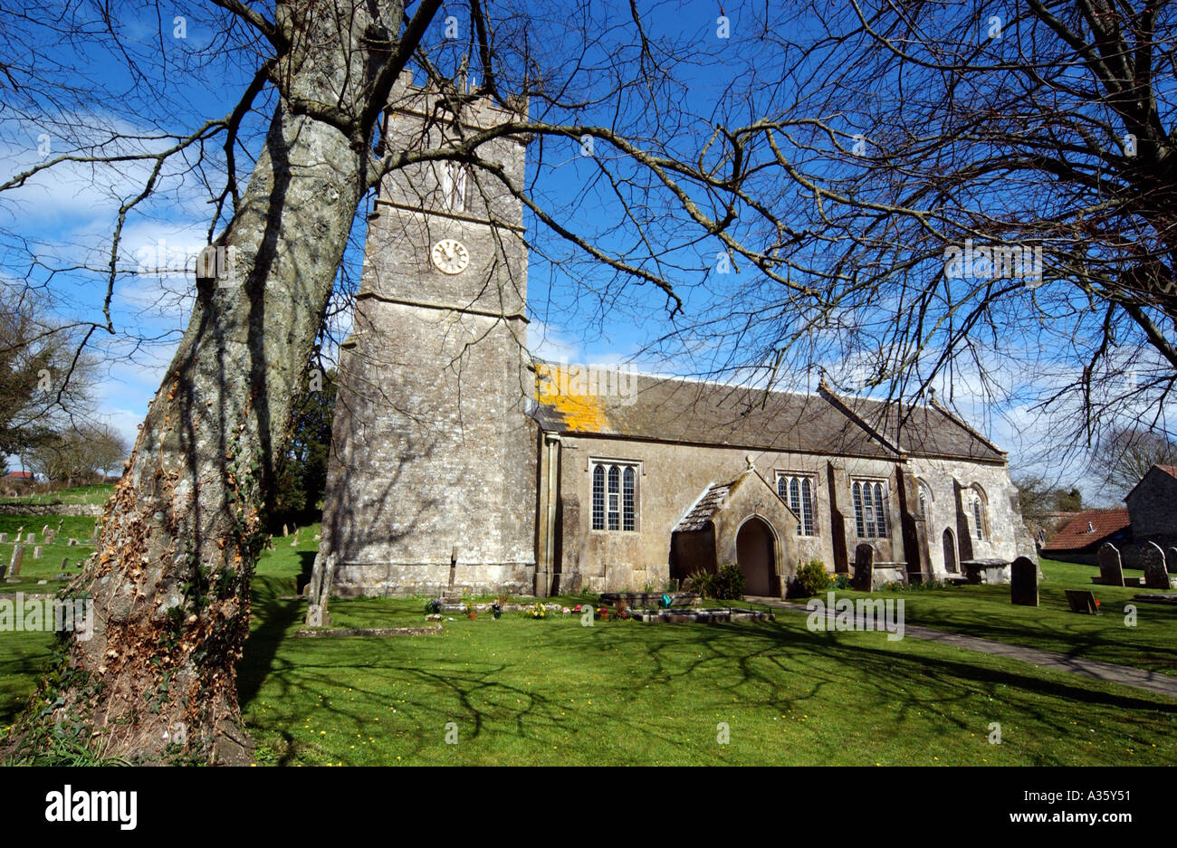 St Martins church in Martinstown Dorset England UK Stock Photo - Alamy