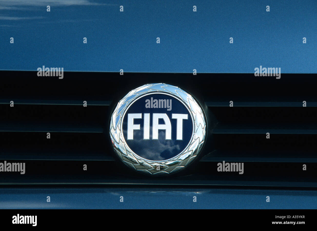 Fiat Stilo of 2002. Italian car manufacturer 1899 to date Stock Photo ...