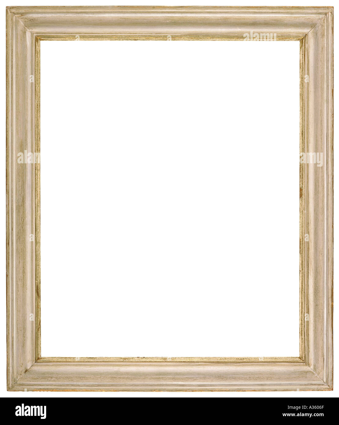 A vertical rectangular thin white wooden frame with ridges Stock Photo ...
