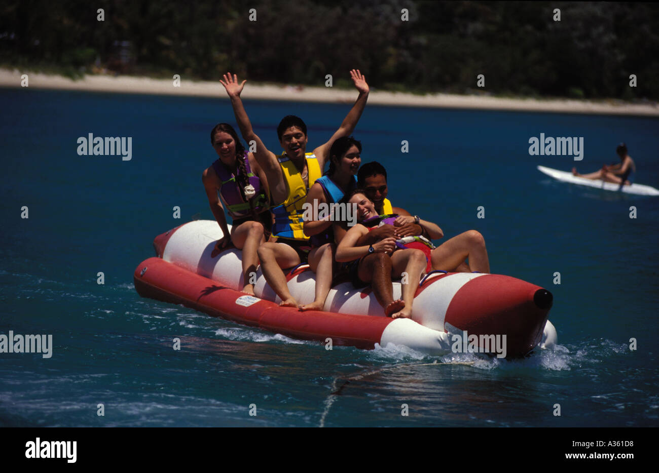 Banana boat hi-res stock photography and images - Alamy