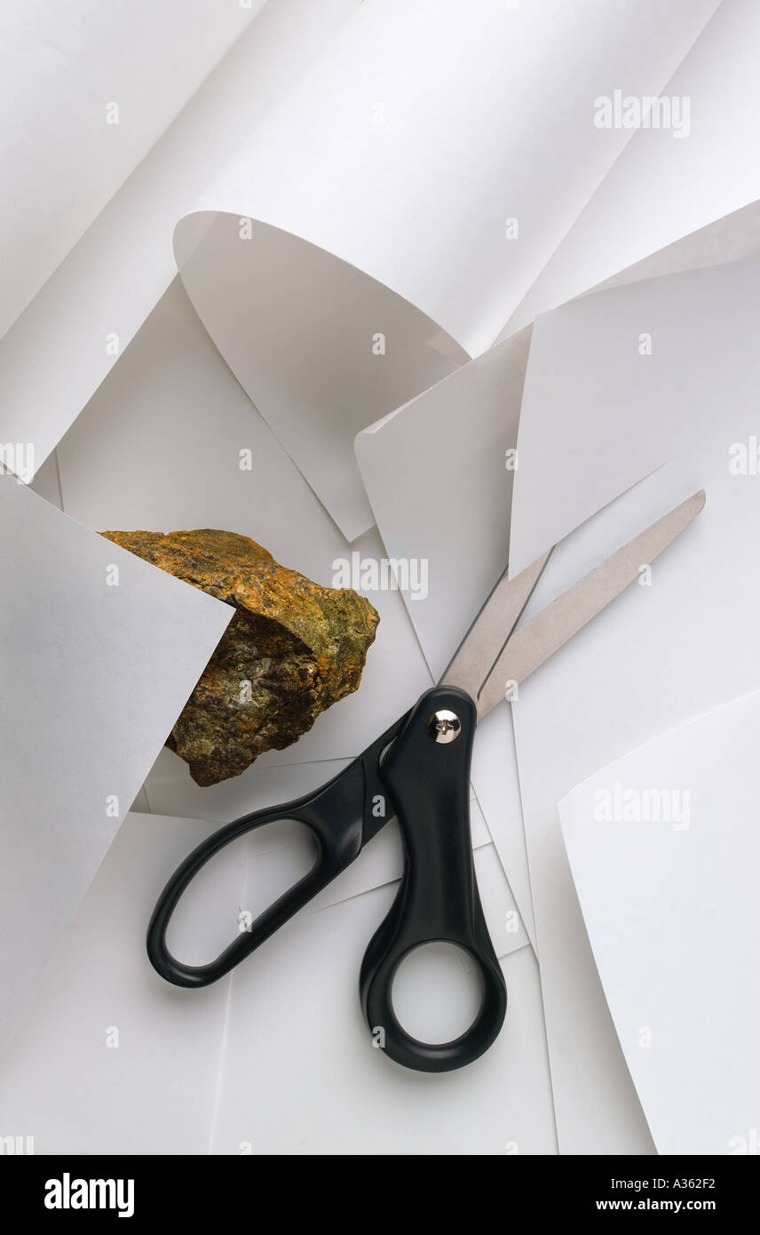 rock paper scissors Stock Photo - Alamy