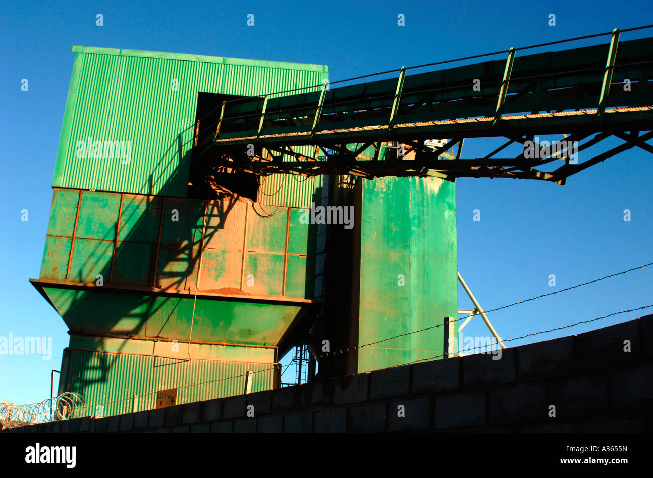 Cement Works Building In Staffordshire (UK Stock Photo - Alamy