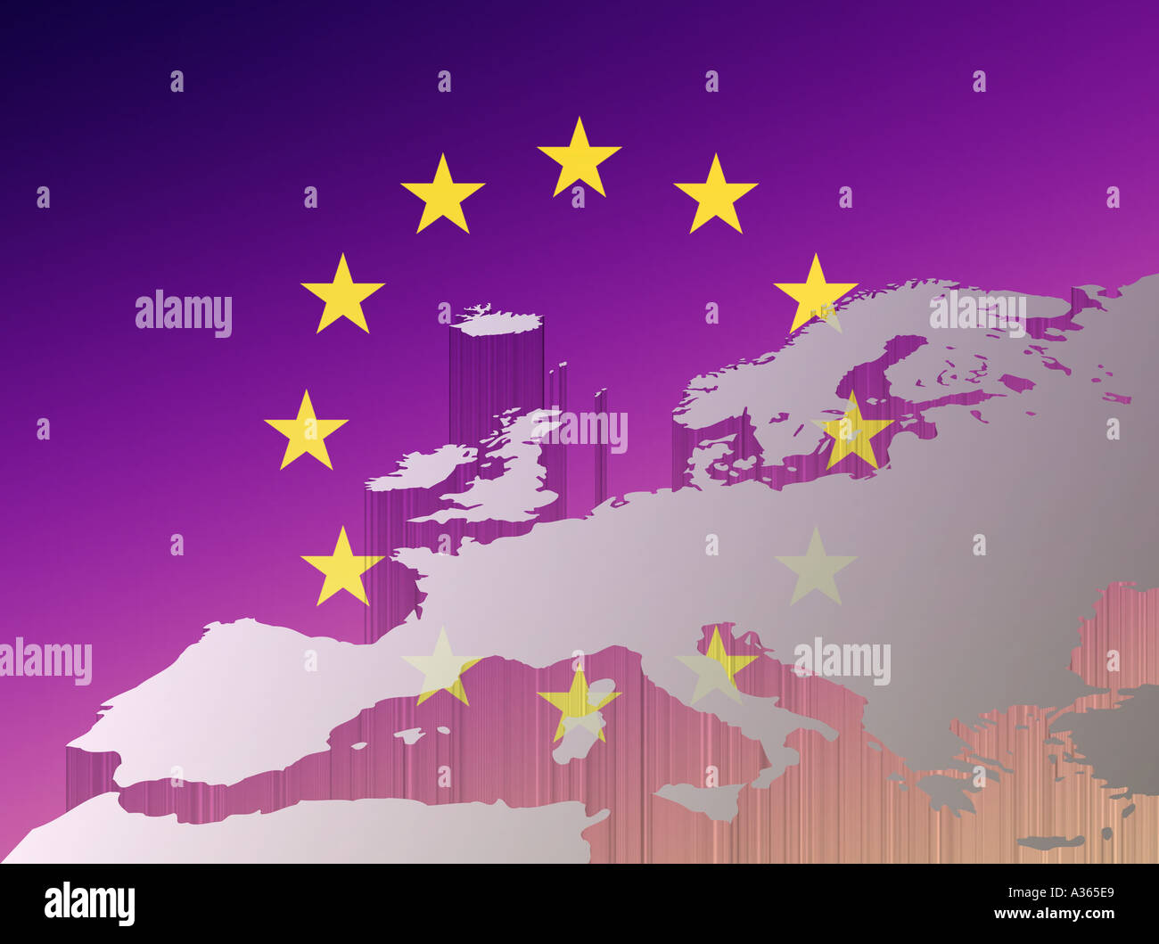 Europe Perspective 05 Stock Photo - Alamy