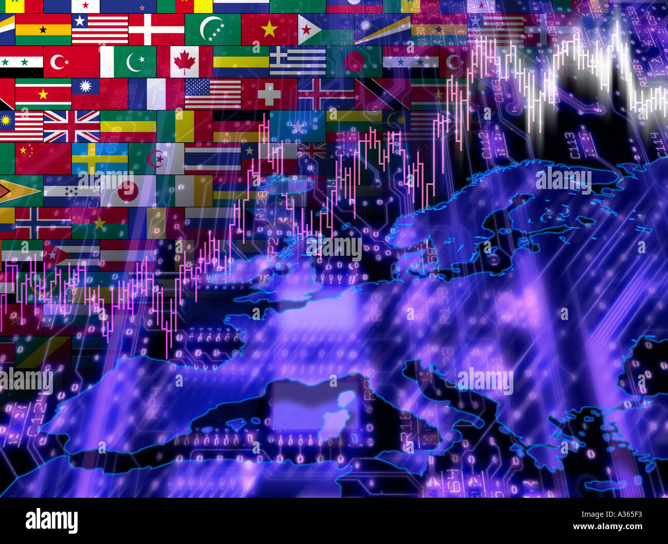 Europe Perspective 15 Stock Photo - Alamy