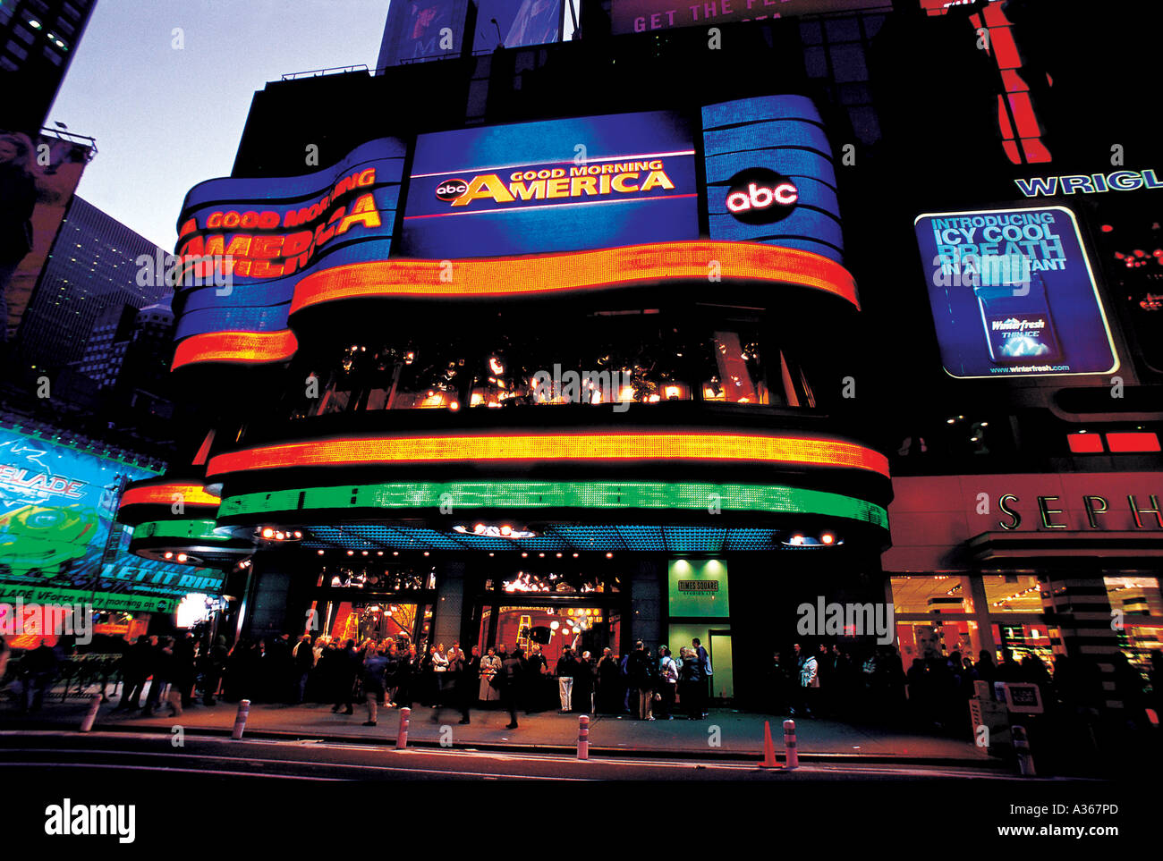 America,New York,Broadway,neon,neon sign,night,nig Stock Photo - Alamy