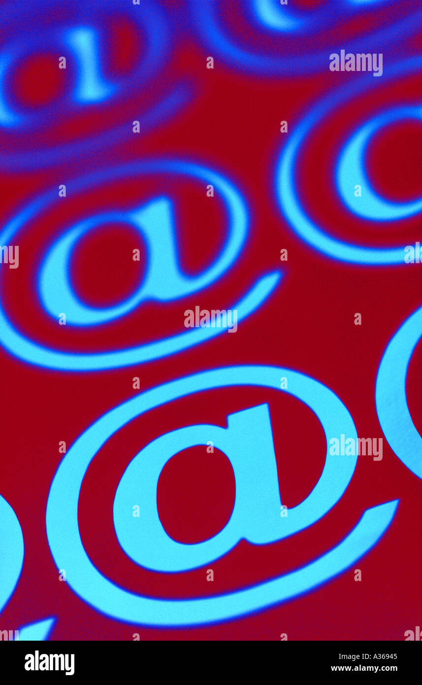 Arroba icon hi-res stock photography and images - Alamy