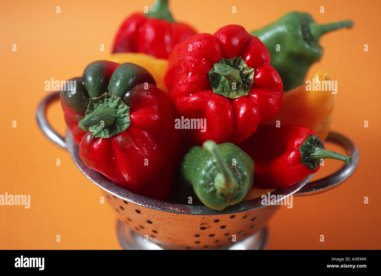 Colourful garden red peppers hi-res stock photography and images - Alamy