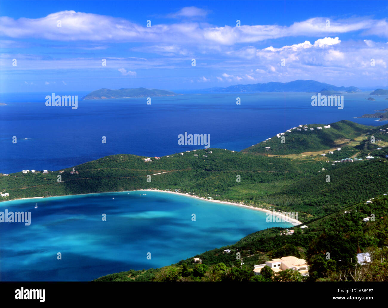St Thomas Magens bay Stock Photo - Alamy