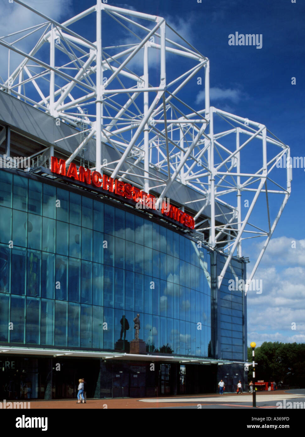 Manchester united stadium old trafford hi-res stock photography and ...