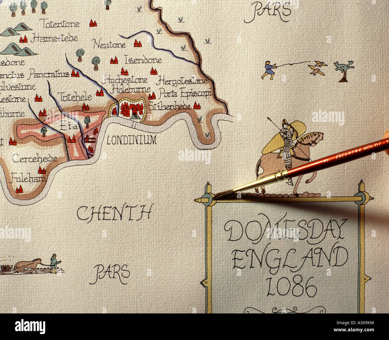 Hand drawn maps hi-res stock photography and images - Alamy