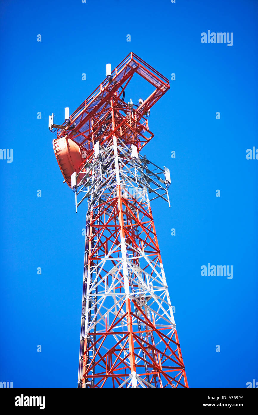 CELL PHONE TOWER Stock Photo - Alamy